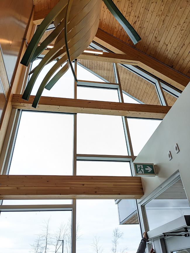 Le nouveau poste de la Sûreté du Québec dans la ville de Dunham ...